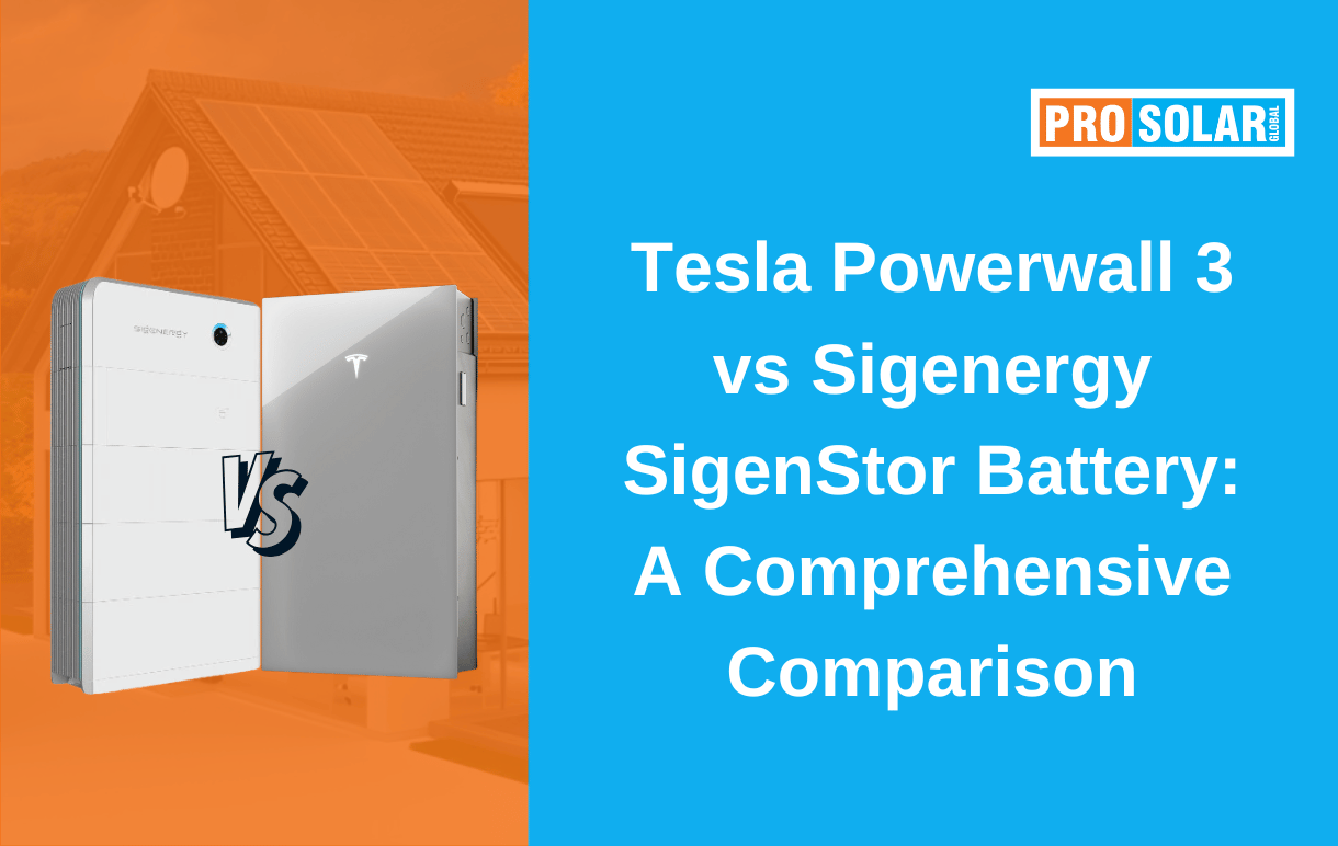 Tesla Powerwall 3 vs Sigenergy SigenStor: Full Comparison